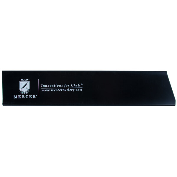 Mercer Culinary M33112P 10" x 2" Polypropylene Slanted Blade Guard
