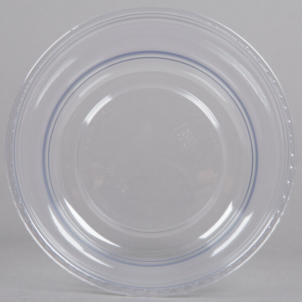 Fabri-Kal Alur 16 oz. Recycled Clear PET Plastic Round Deli Container - 50/Pack