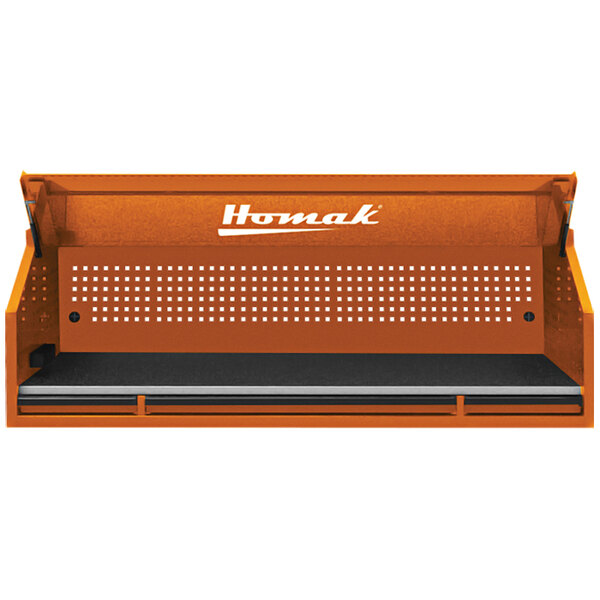 Homak RS Pro 72" Orange 3-Drawer Hutch OG02072010
