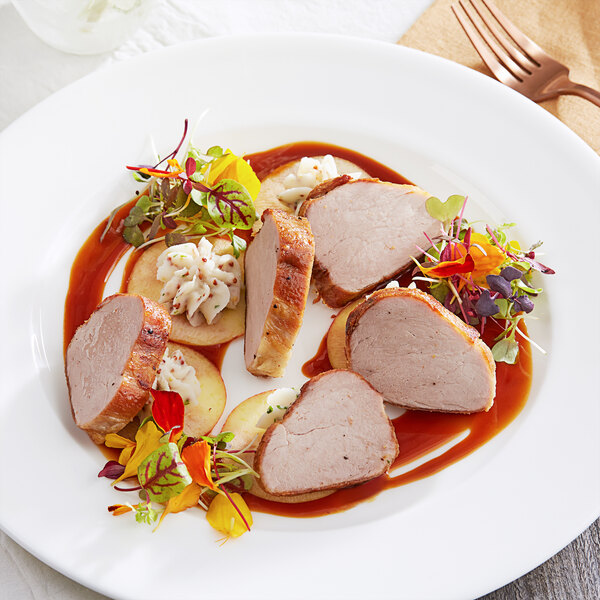 Hatfield 1 lb. Pork Tenderloin - 16/Case