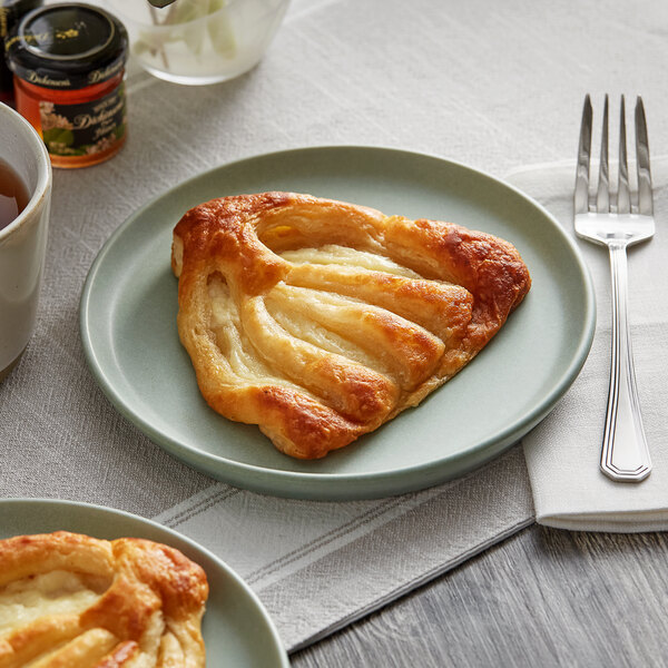 Schulstad Ready to Bake Lemon Creme Fan Danish 3.1 oz. - 48/Case