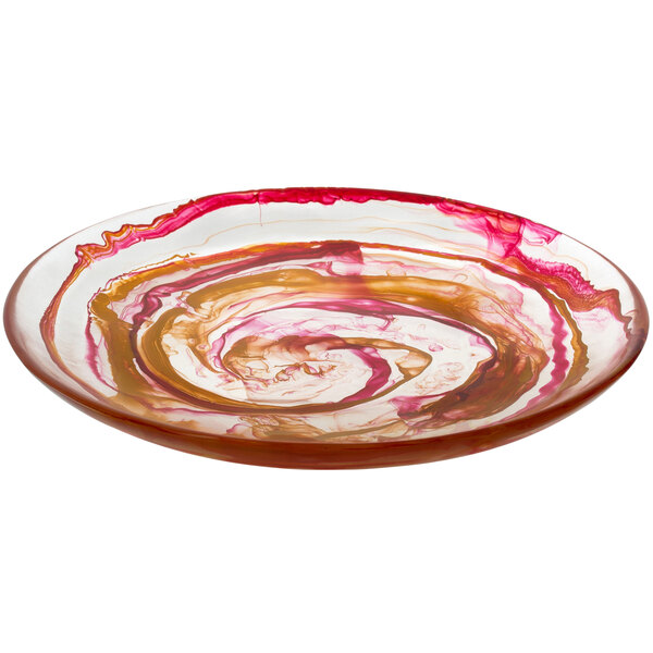 Bon Chef 14" Round Scarlet Resin Platter