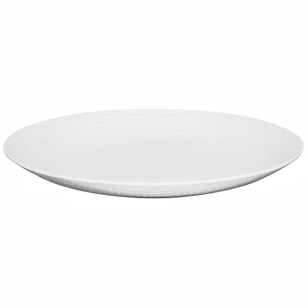 Cal-Mil Sedona 9" Textured White Coupe Melamine Plate