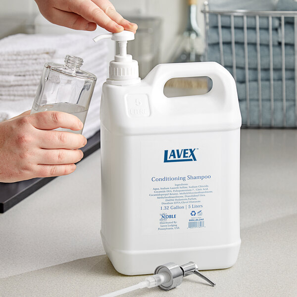 Lavex 1.32 Gallon Hotel and Motel Conditioning Shampoo - 2/Case