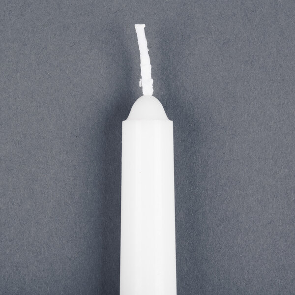 Will & Baumer 12" White Taper Candle - 12/Pack