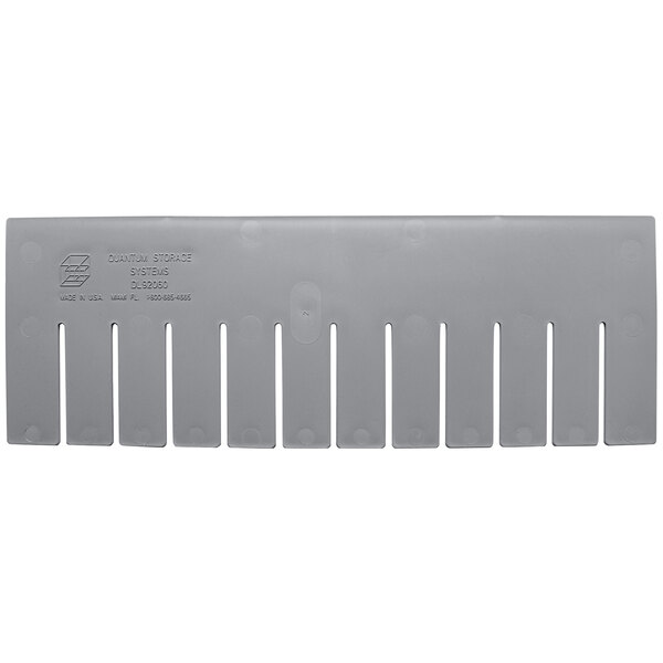 Quantum Gray Long Divider for DG92060 Dividable Grid Container - 6/Pack