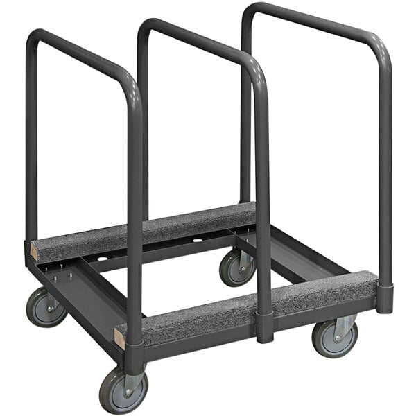 Durham Mfg 28 1/4" x 31 3/16" Open Deck Panel Truck with Carpeted Rails ...