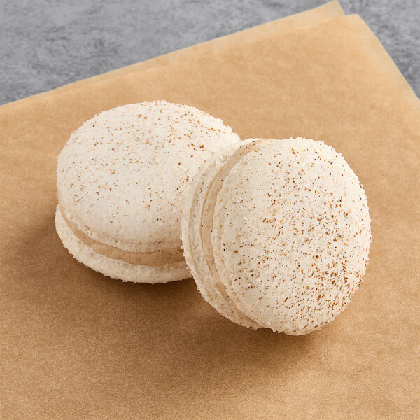 Macaron Centrale Vegan Snickerdoodle Macaron - 48/Case