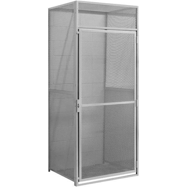 Hallowell 36" x 48" x 90" Single Tier Starter Bulk Storage Locker ...
