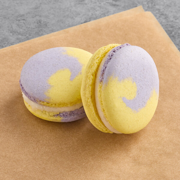 Macaron Centrale Vegan Honey Lavender Macaron - 48/Case