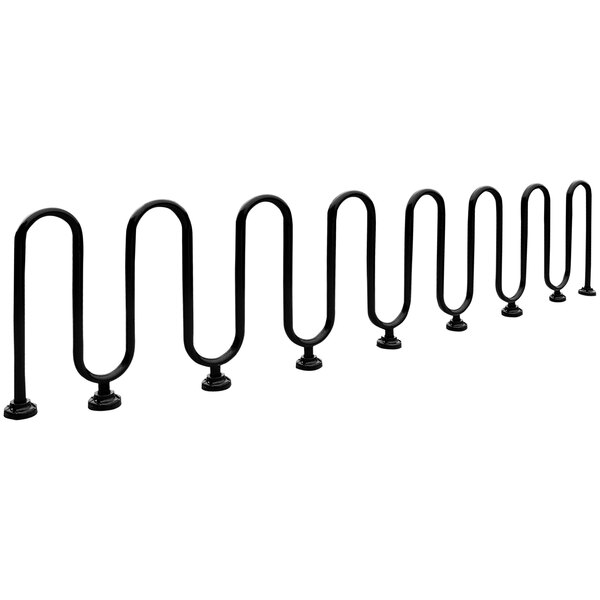 Paris Furnishings Heavy-Duty 15 Loop Powder Coated Surface Mount M ...