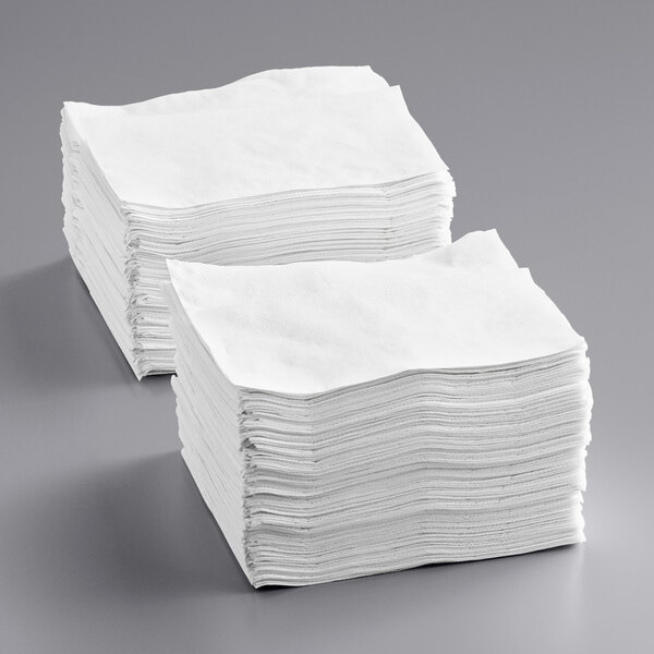 Dixie Full Fold White 1-Ply Napkin - 10800/Case