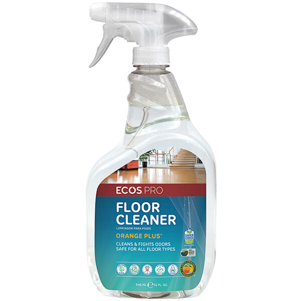 ECOS Pro PL9295/06 32 fl. oz. Orange Plus Scented Floor Cleaner Spray ...