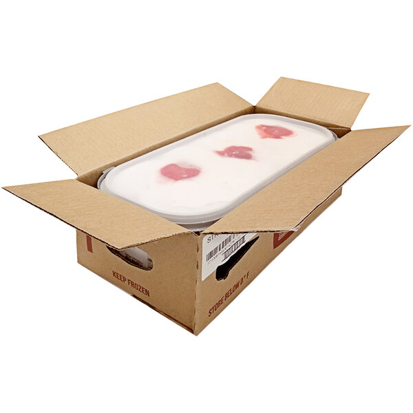 G.S. Gelato Strawberry Gelato 5 Liter Container