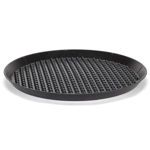 HS Inc. HS1036 15" Charcoal Polypropylene Pizza Pleezer Pizza Tray - 12 ...