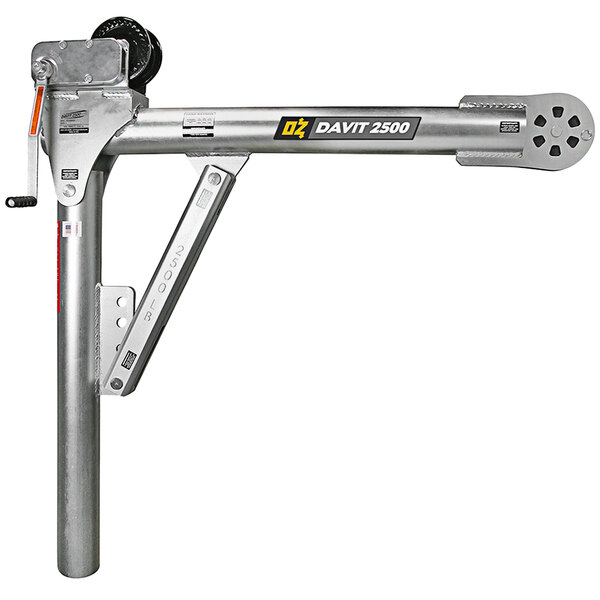 OZ Lifting Products Steel Davit Crane with Manual Winch OZ2500DAV ...