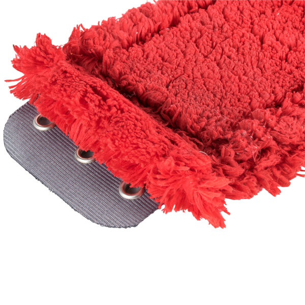 Unger SmartColor MM40R MicroMop 15.0 16" Red Wet / Dry Mop Pad