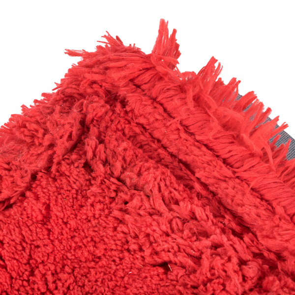 Unger SmartColor MM40R MicroMop 15.0 16" Red Wet / Dry Mop Pad
