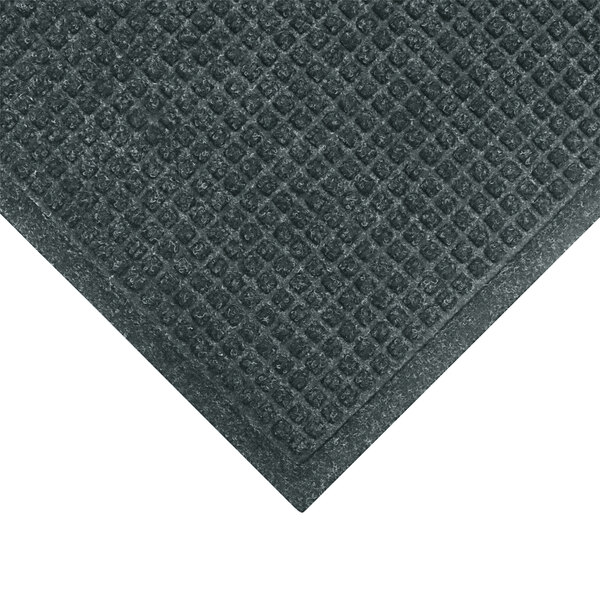 M+A Matting WaterHog 3' x 5' Bluestone Mat with Fashion Fabric Border ...