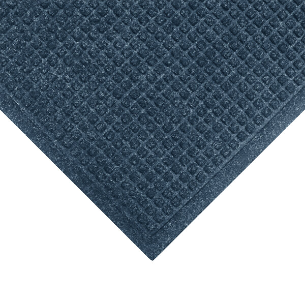 M+A Matting WaterHog 4' x 10' Medium Blue Mat with Fashion Fabric ...