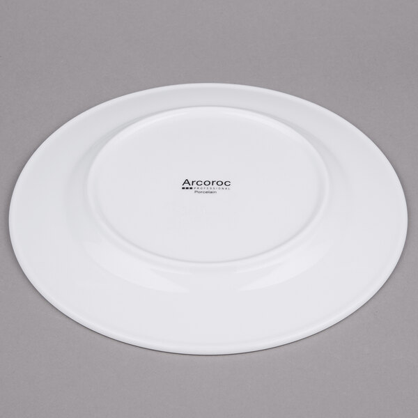 Arcoroc R0803 Candour 10" White Porcelain Brunch Plate by Arc Cardinal ...