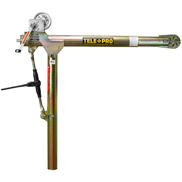 OZ Lifting Products Tele-Pro Davit Crane with Manual Winch and ...