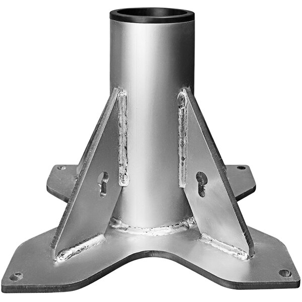 OZ Lifting Products Pedestal Base OZPED4 for 2500 lb. Steel Davit Crane