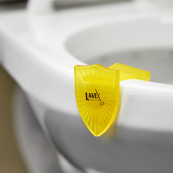 Lavex Mango Scent Gel Toilet Bowl Clips - 10/Pack
