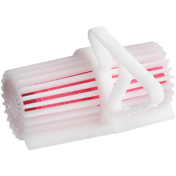 Lavex Strawberry Scent Toilet Rim Cage - 12/Pack