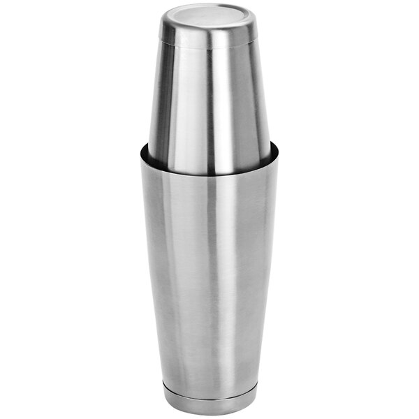 American Metalcraft 18 & 28 oz. Weighted Boston Shaker Set BSSET