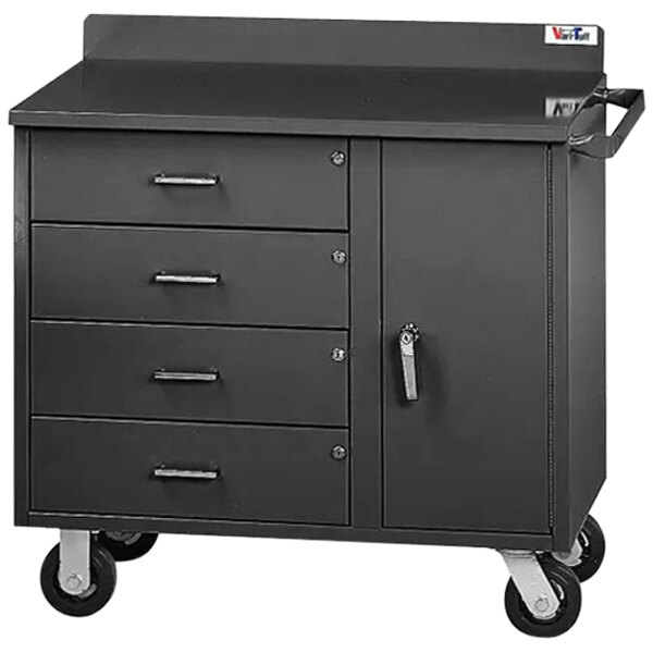 Valley Craft 36" Workbench with 4 Drawers and Door F81835A6
