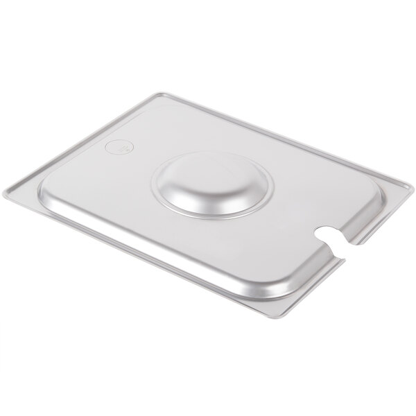 Choice 1/2 Size Stainless Steel Slotted Steam Table / Hotel Pan Cover