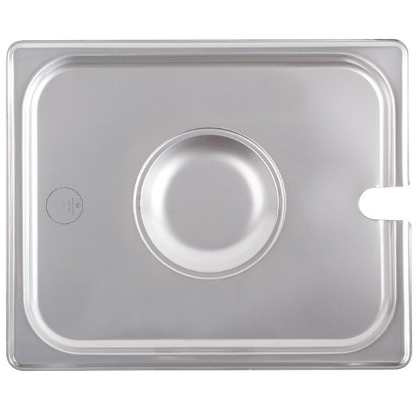 Choice 1/2 Size Stainless Steel Slotted Steam Table / Hotel Pan Cover