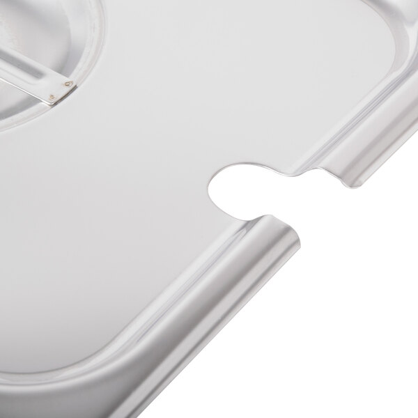 Choice 1/2 Size Stainless Steel Slotted Steam Table / Hotel Pan Cover