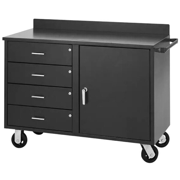 Valley Craft 48" Workbench with 4 Drawers and Door F81834A7