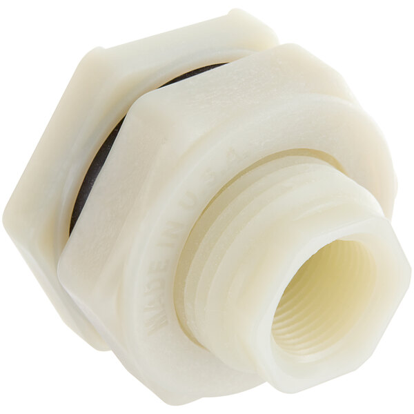 Green Leaf TF34NE 3/4" Nylon Tank Bulkhead Fitting with EPDM Gasket