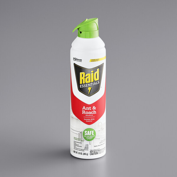 SC Johnson Raid® Essentials 321025 Ant and Roach Aerosol Killer Spray ...