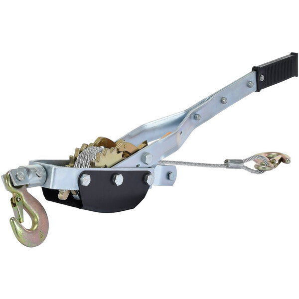 Vestil Galvanized Steel 2 Speed Cable Puller CABLE-P4 - 2000 lb. Capacity