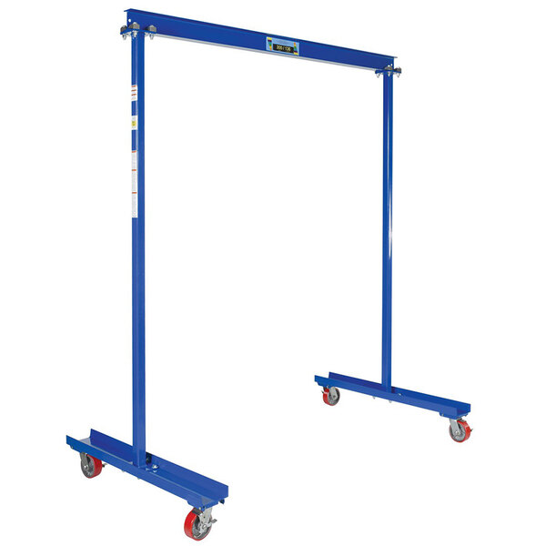 Vestil 80 3/4" x 47 3/4" x 94" Portable Work Area Gantry Crane FPG-3 ...