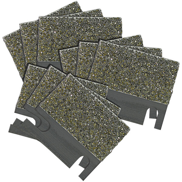 Onfloor Diamabrush 269085 25 Grit Rigid Replacement Blades for 8" Tool ...