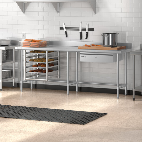 Regency Spec Line Easy Attach 24" x 84" 14-Gauge Stainless Steel ...