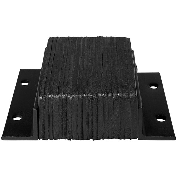 Ideal Warehouse 10" x 4" x 12" Horizontal Laminated Dock Bumper LB410-12