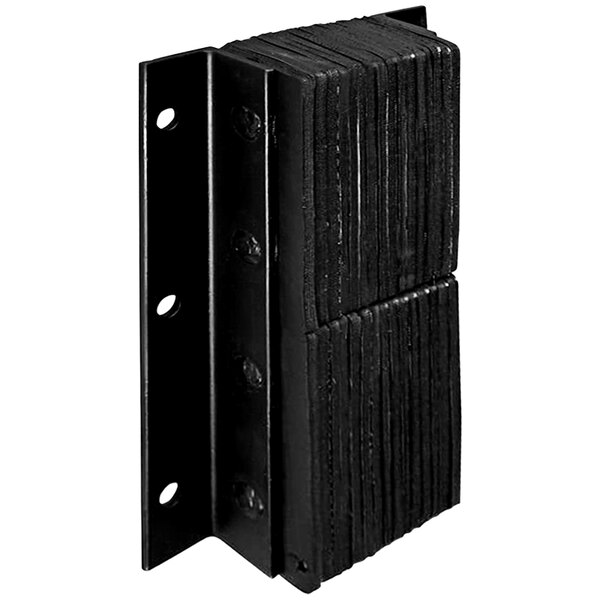 Ideal Warehouse 10" x 4" x 14" Horizontal Laminated Dock Bumper with ...