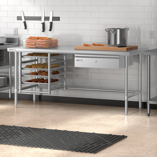 Regency Spec Line Easy Attach 30" x 72" 14-Gauge Stainless Steel ...