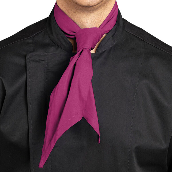 Uncommon Chef 44" x 22" Berry Chef Neckerchief / Bandana 0175