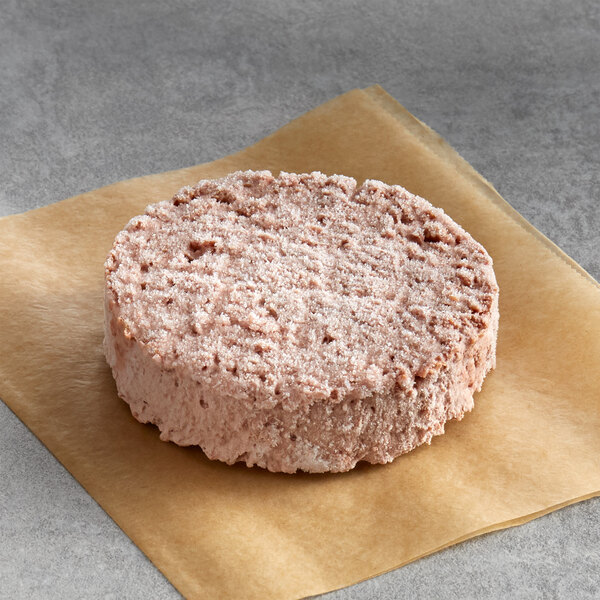 Beyond Meat 4 oz. Plant-Based Vegan Burger Patty - 40/Case