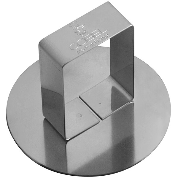 Gobel 2" x 4" Round Stainless Steel Pusher 866660