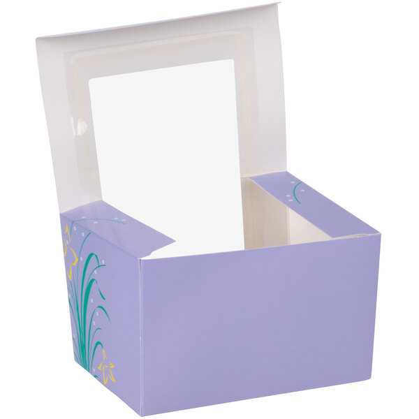 Easter Egg Box 3 lb. Window Candy Box 7" x 5 1/16" x 4 1/2" - 250/Case