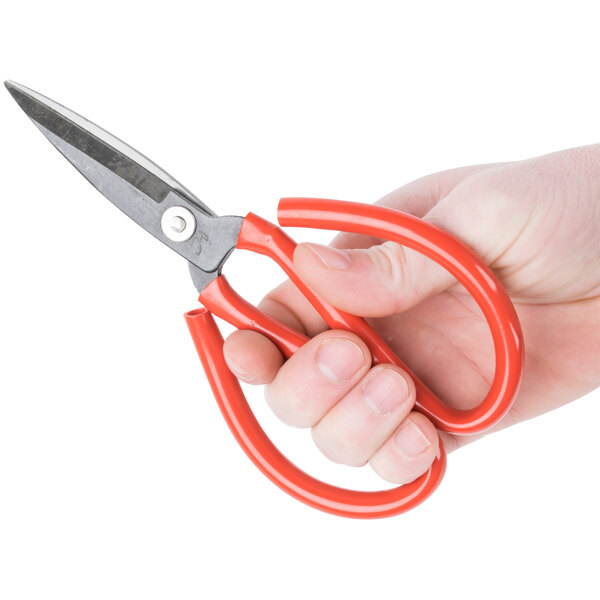 Thunder Group 4" Nickel-Plated Steel Fish Shears