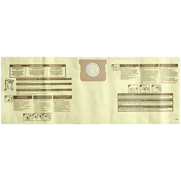 Shop-Vac 9067333 15 - 22 Gallon High-Efficiency Dry Collection Bags - 2 ...